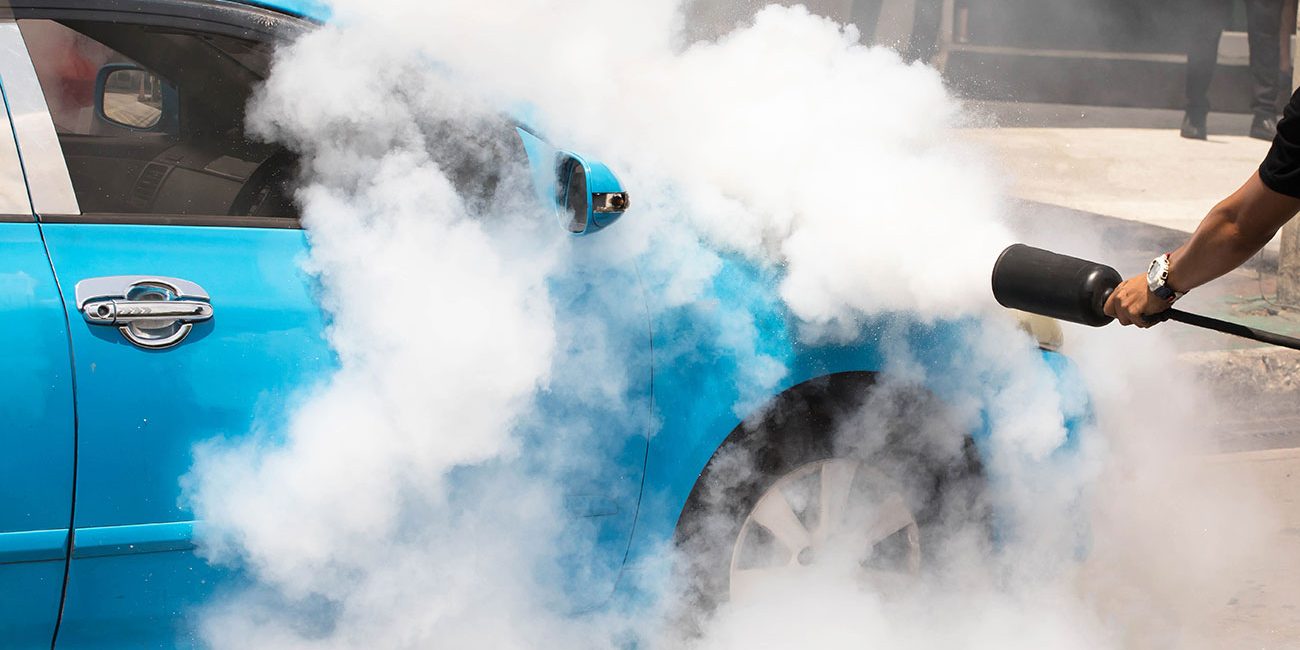 Vehicles that have been damaged in a fire require special treatment ...